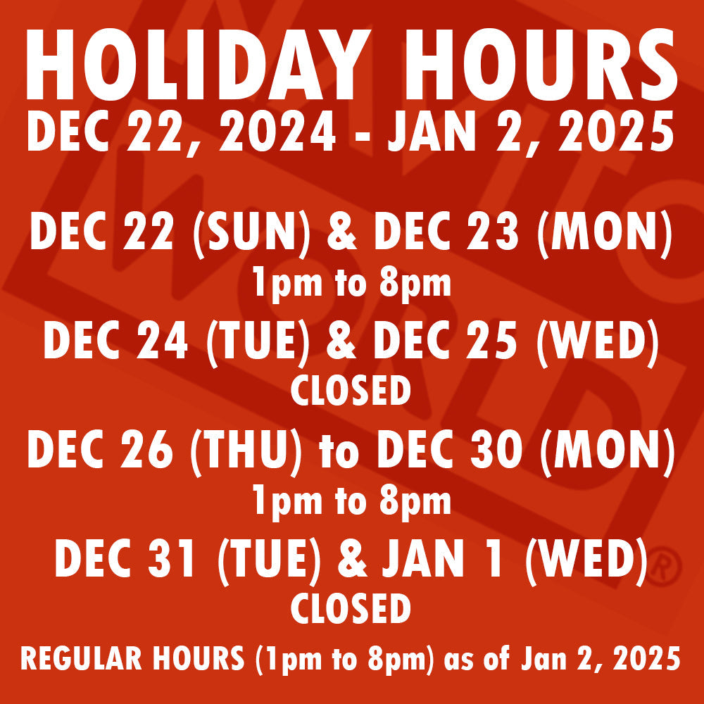 HOLIDAY HOURS 2024