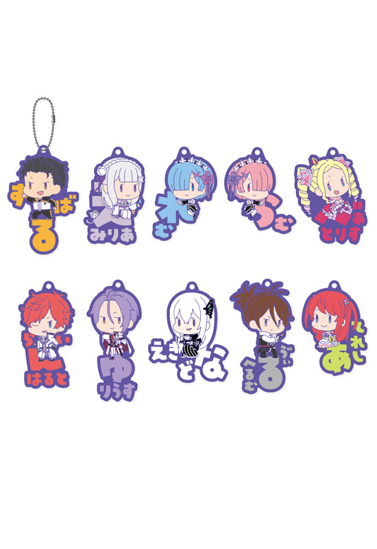 Re:Zero kara Hajimeru Isekai Seikatsu XEBEC Onamae Pitanko Rubber Masc