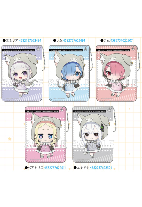 Re:Zero kara Hajimeru Isekai Seikatsu Stella Notes PU Leather Pass Cas