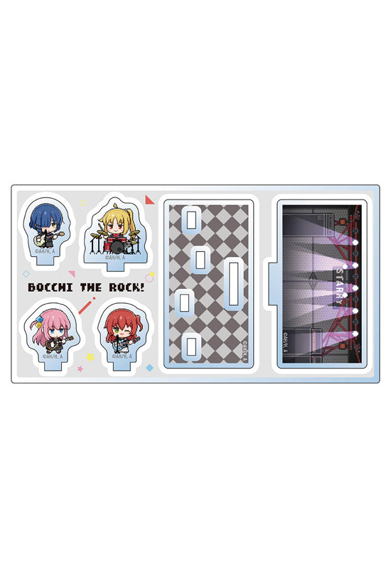 Bocchi the Rock! Curtain Tamashii Diorama Acrylic Stand Kessoku Band