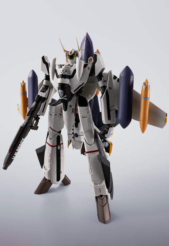 Macross Zero Bandai HI-METAL R VF-0S Phoenix (Roy Focker Fighter) + QF