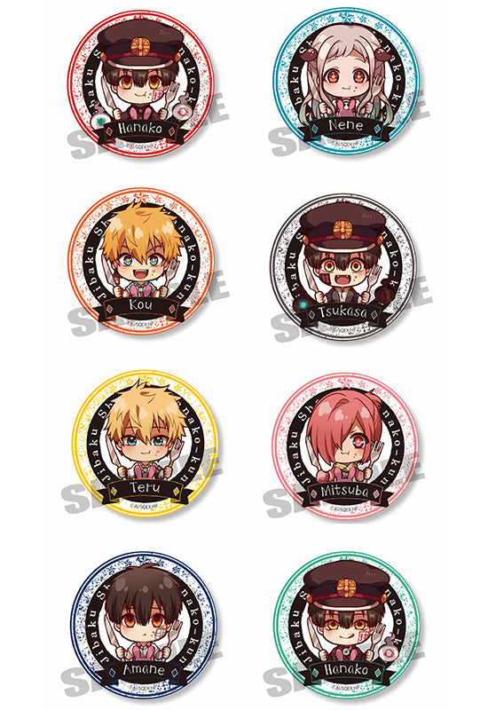 Toilet-bound Hanako-kun Bell House Trading Can Badge Gochi Chara (re-r