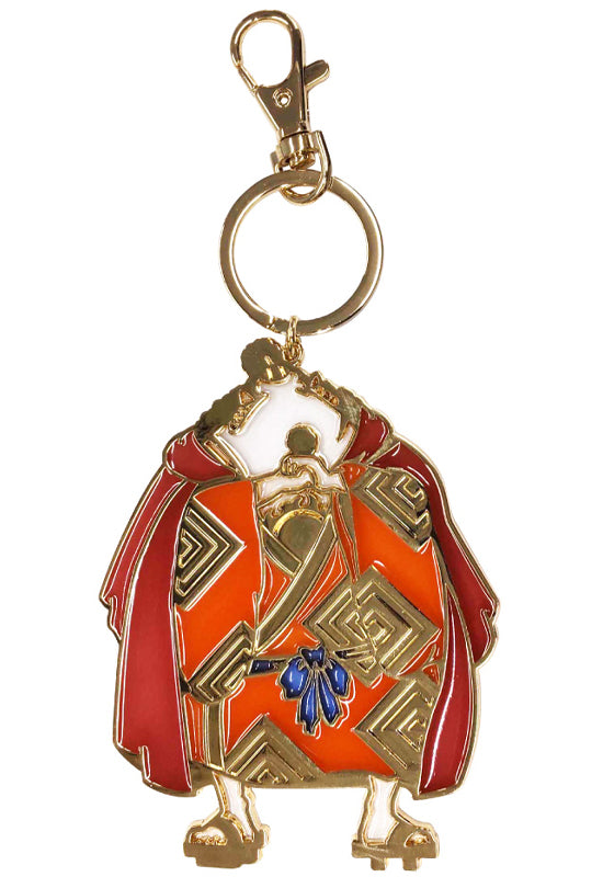One Piece TAPIOCA Stained Glass Style Key Chain Jinbe