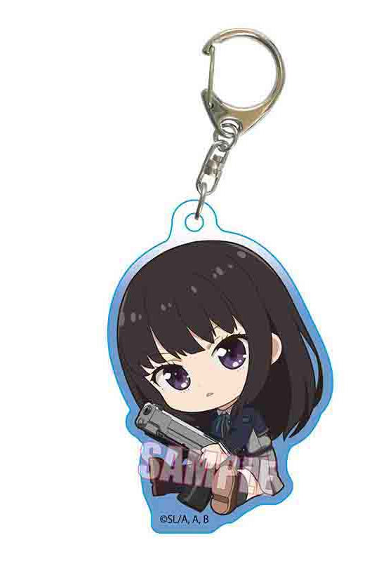 Lycoris Recoil Bell House GyuGyutto Acrylic Key Chain Inoue Takina (Sc