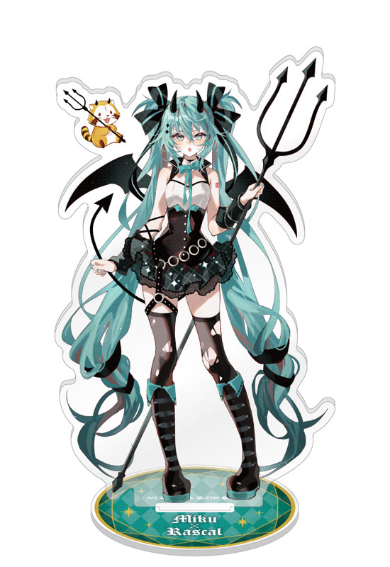 Hatsune Miku x Rascal the Raccoon Caravan 2023 Acrylic Stand Hatsune M ...