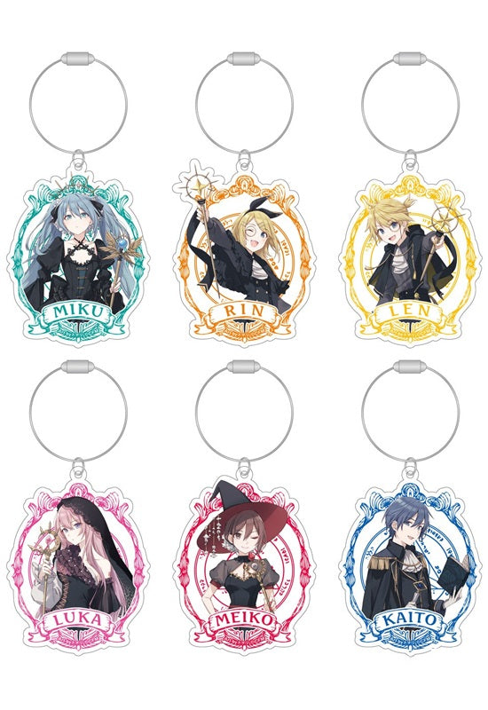Hatsune Miku Series Movic Wire Acrylic Key Chain Wizard (1-6 Selection