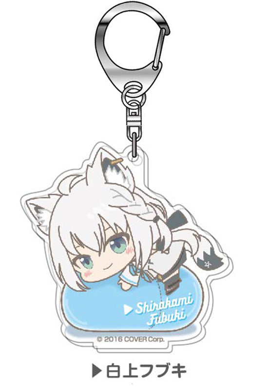 Hololive Bandai Acrylic Key Chain Hug Meets Vol.2 04 Shirakami Fubuki