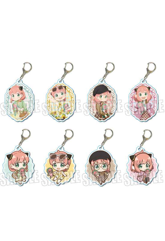 SPY x FAMILY Bell House Trading Acrylic Key Chain Four Seasons Ver.(1