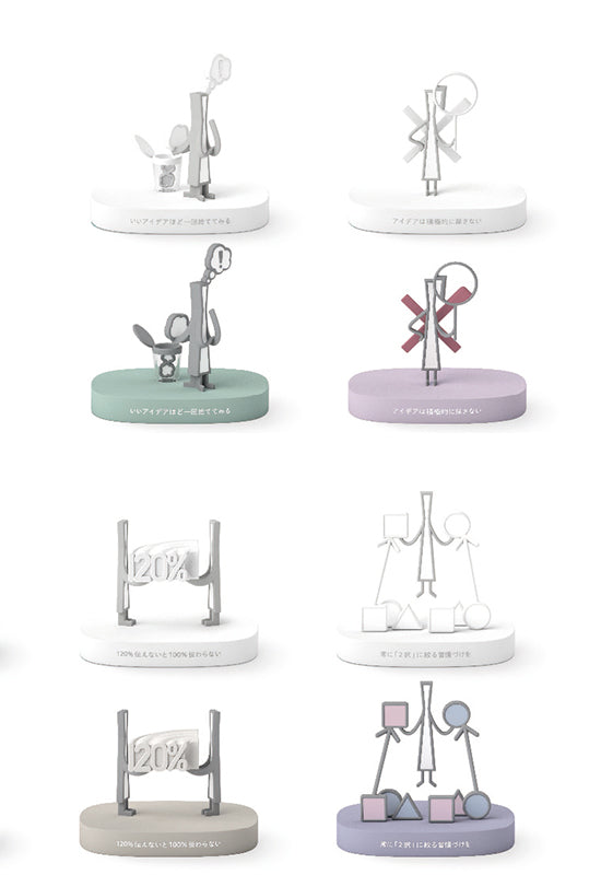 CAPSULE Q MUSEUM KAIYODO capsule message figures vol.2 (Box of 12)