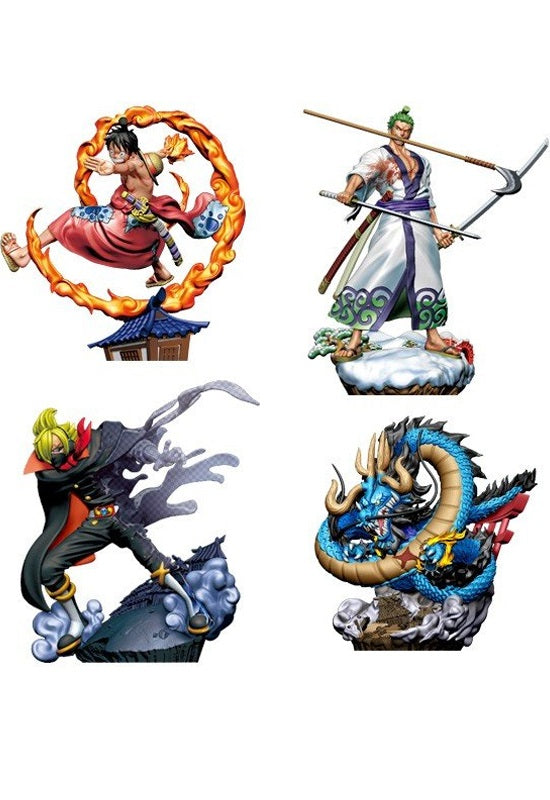 ONE PIECE MEGAHOUSE LOG BOX REBIRTH WANOKUNI Vol.1 (Set of 4 Character