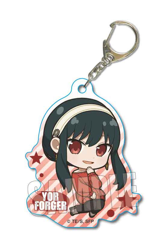 SPY x FAMILY Bell House Pukasshu Acrylic Key Chain Yor Forger (Casual
